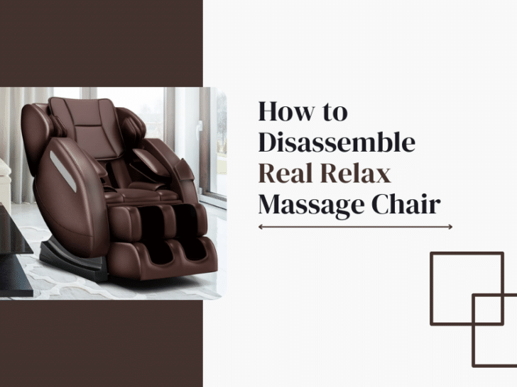 Step-by-Step Guide to Easily Disassembling Your Massage Chair - Chairs Area